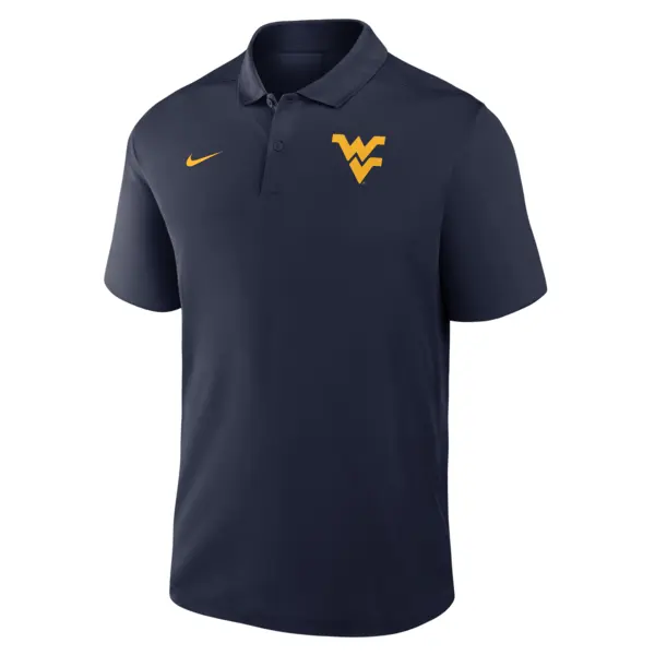 Nike West Virginia Victory Dri-fit College Polo - Blue