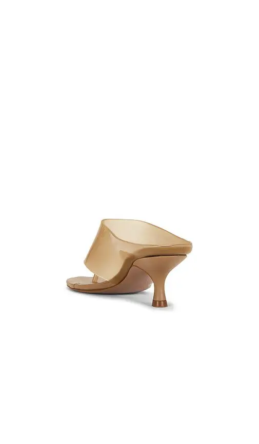 Farm Rio Thong Jelly Kitten Heel In Tan
