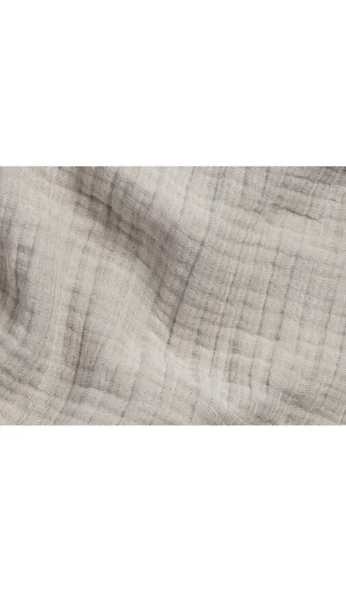 PARACHUTE Cloud Linen Gauze Throw In Cream
