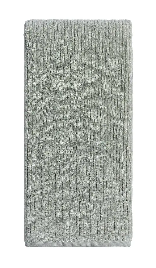 PARACHUTE Soft Rib Hand Towel In Green - Sage
