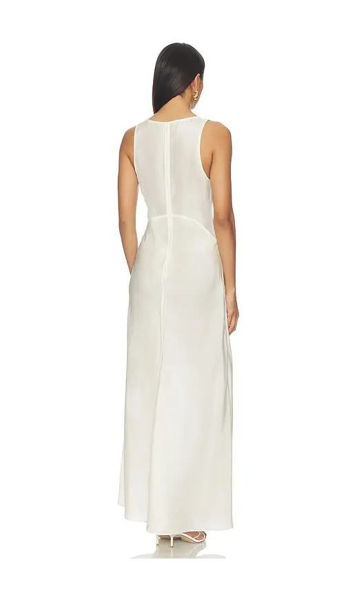 EAVES Freda Maxi Dress In Ivory