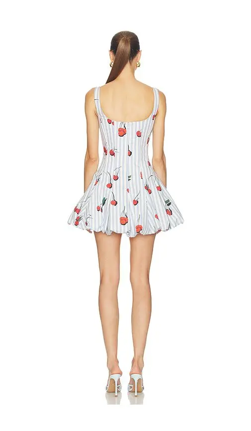 Monse Bubble Dress In Baby Blue
