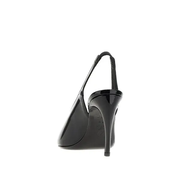 Attico Viper' Faux Patent Leather Slingback