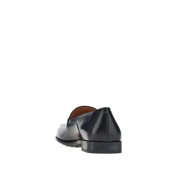 TOD'S Leather Loafers With Logo Medal