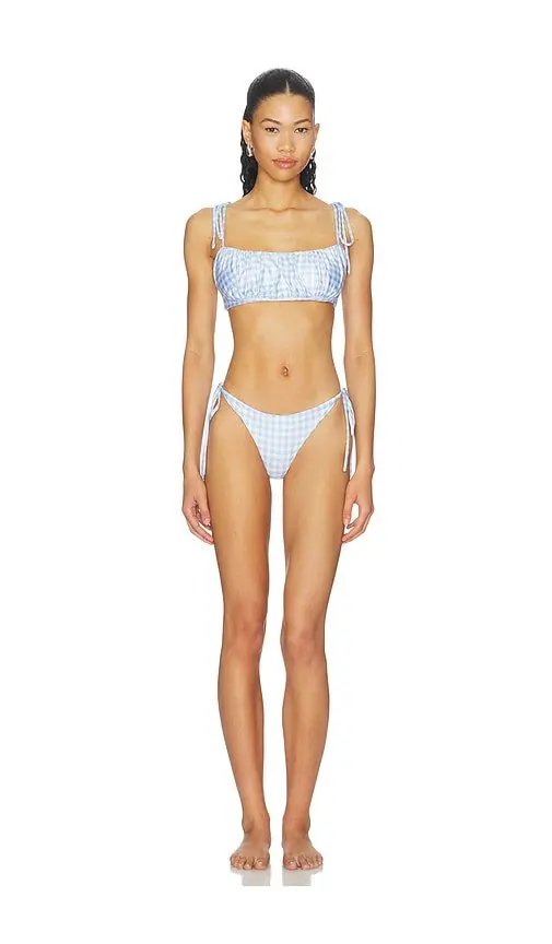Peixoto Tonie Bikini Bottom In Baby Blue
