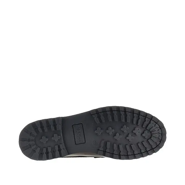 BIANCO Leather Loafers With Penny Band And Lug Sole