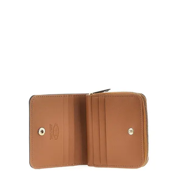TOD'S Leather Small Bi-fold Wallet