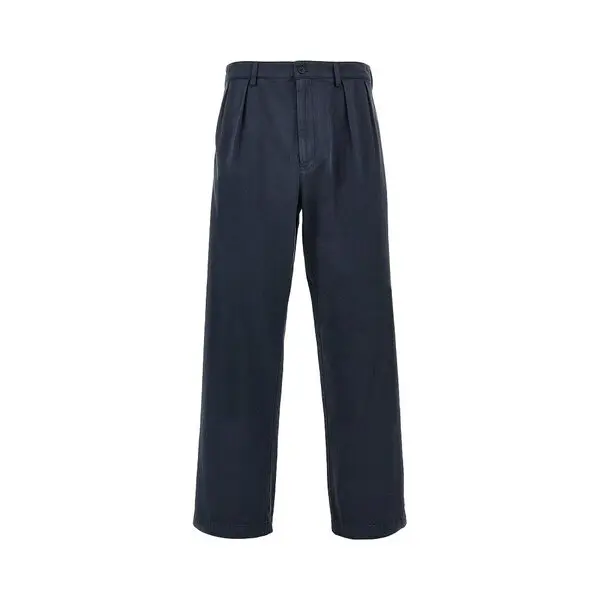 Prada Old Effect Gabardine Pants