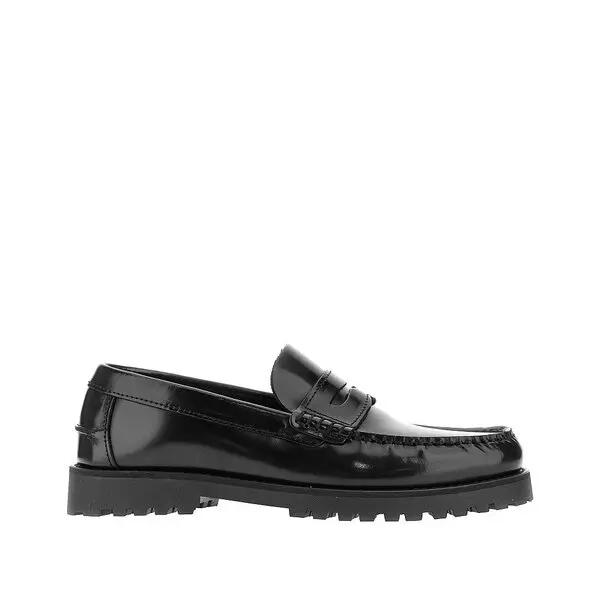BIANCO Biagreg' Leather Loafers - Black