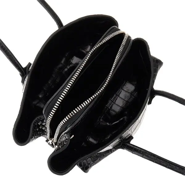 Attico La Passeggiata' Leather Croc Effect Mini Bag