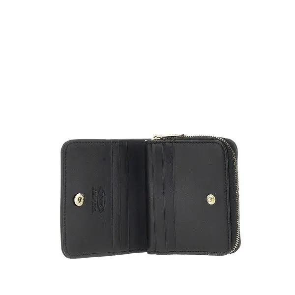 TOD'S Leather Small Bi-fold Wallet