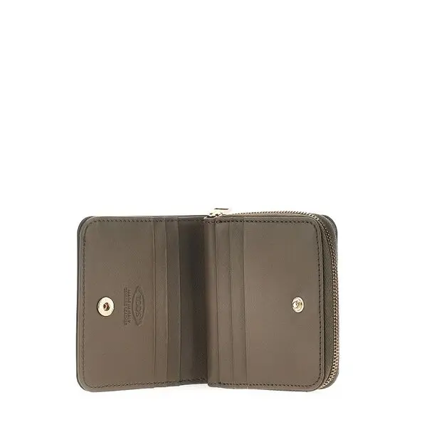 TOD'S Leather Small Bi-fold Wallet