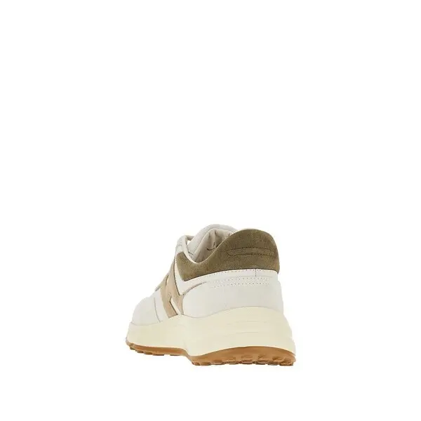 Hogan Hyperlight Leather Sneakers With Suede Details - Multicolor