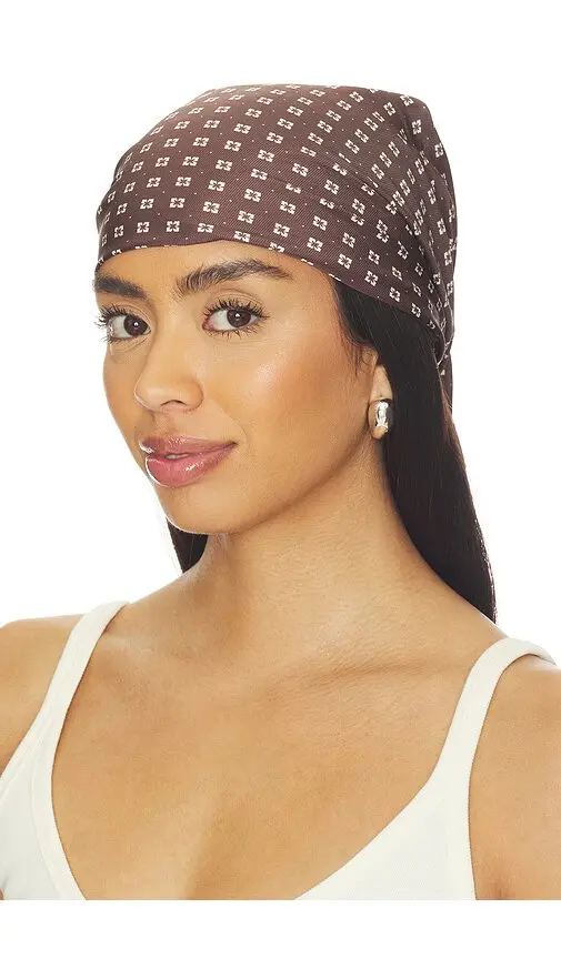 EAVES Paola Scarf In Brown