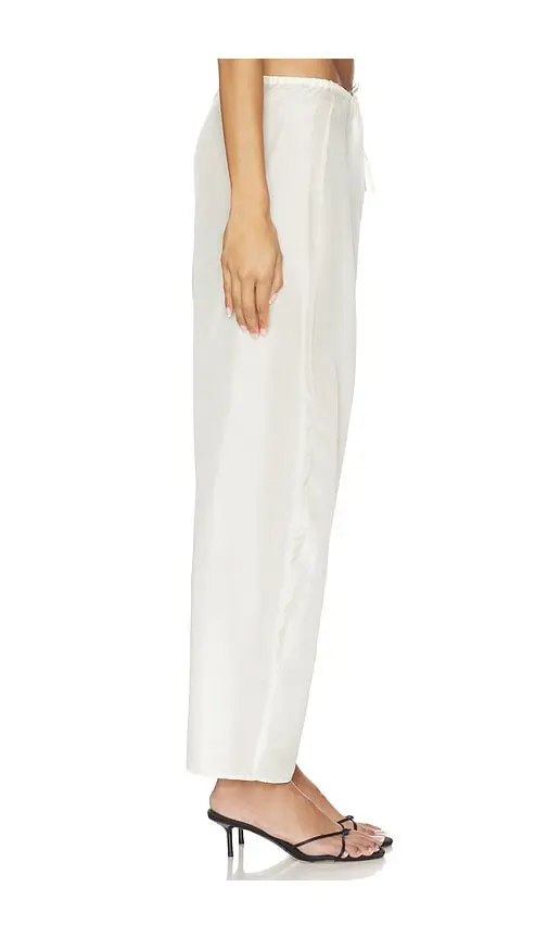 EAVES Fleur Pant In Ivory