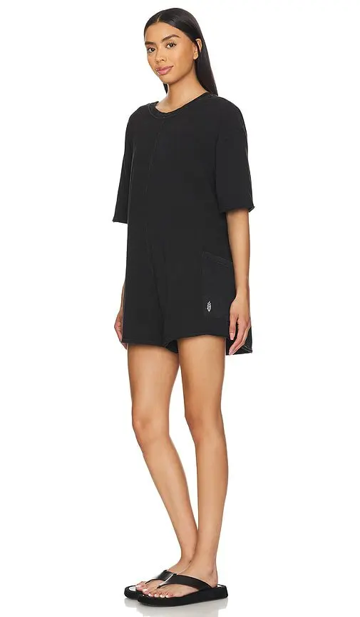 Free People X Hot Shot Tee Romper In