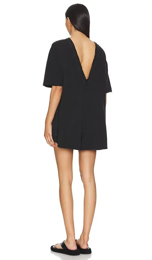 Free People X Hot Shot Tee Romper In