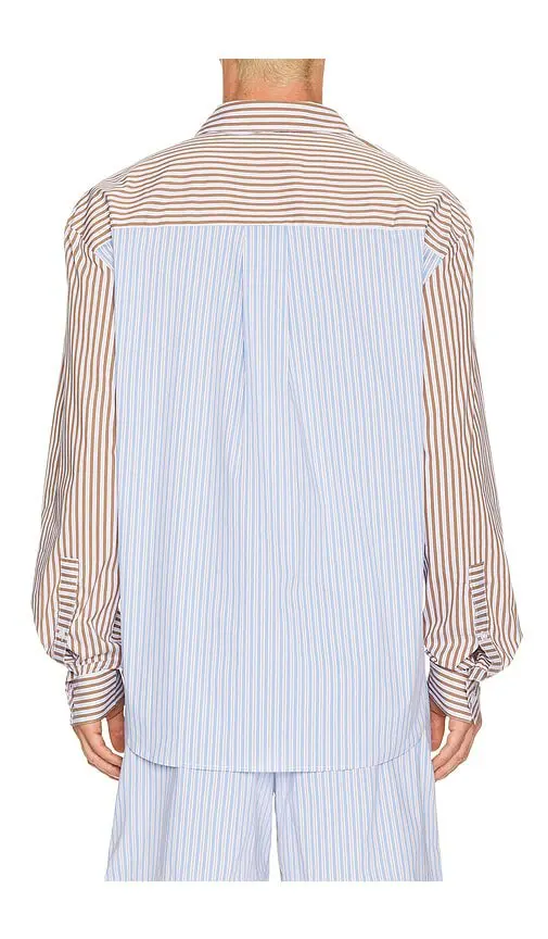 KROST Long Striped Shirt In . Also