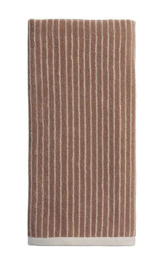 PARACHUTE Pinstripe Hand Towel - Red