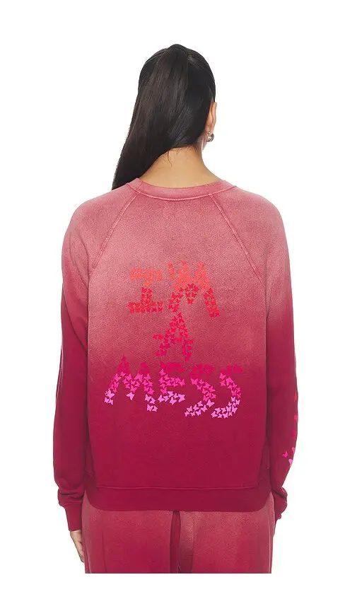 Lauren Moshi Anela Crewneck Raglan Pullover