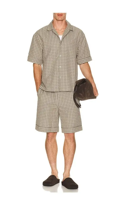 KROST Plaid Bowling Shirt In . Also