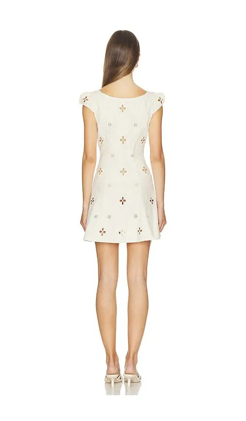 MIRROR PALAIS Maria Micro Dress - White