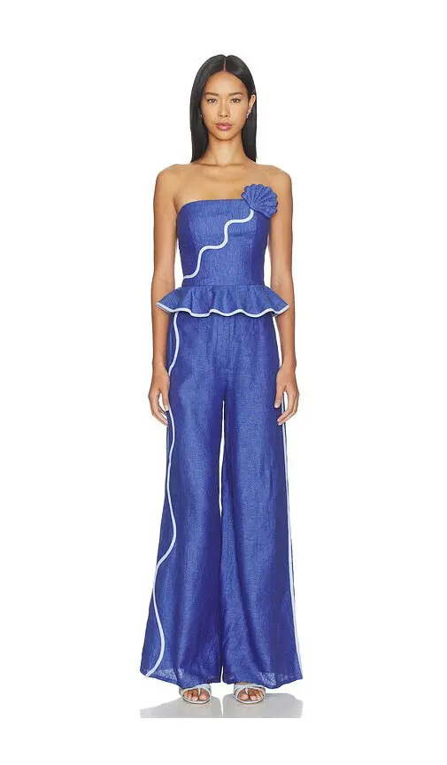 Azulu Vaiana Strapless Top - Blue