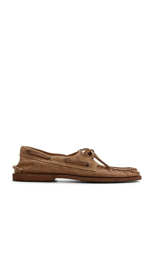 Sperry X Colbo Raffia Moccasin