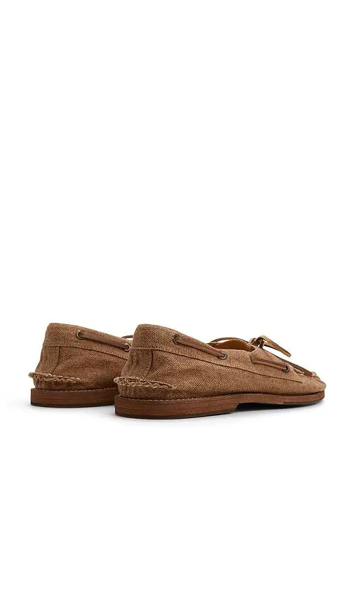 Sperry X Colbo Raffia Moccasin