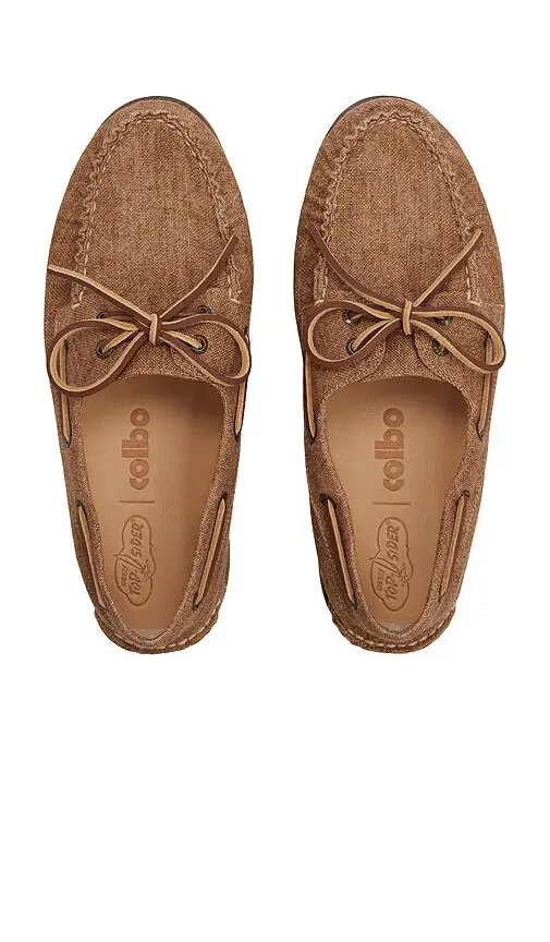 Sperry X Colbo Raffia Moccasin