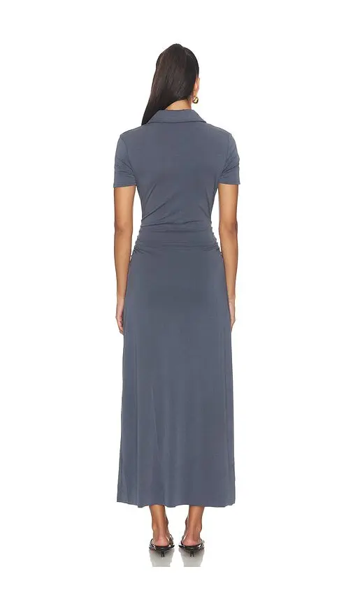 SAMSOE SAMSOE Sasun Polo Maxi Dress - Navy