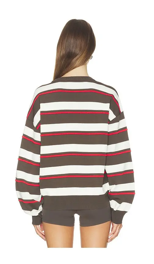 P.E Nation Retreat Stripe Sweater