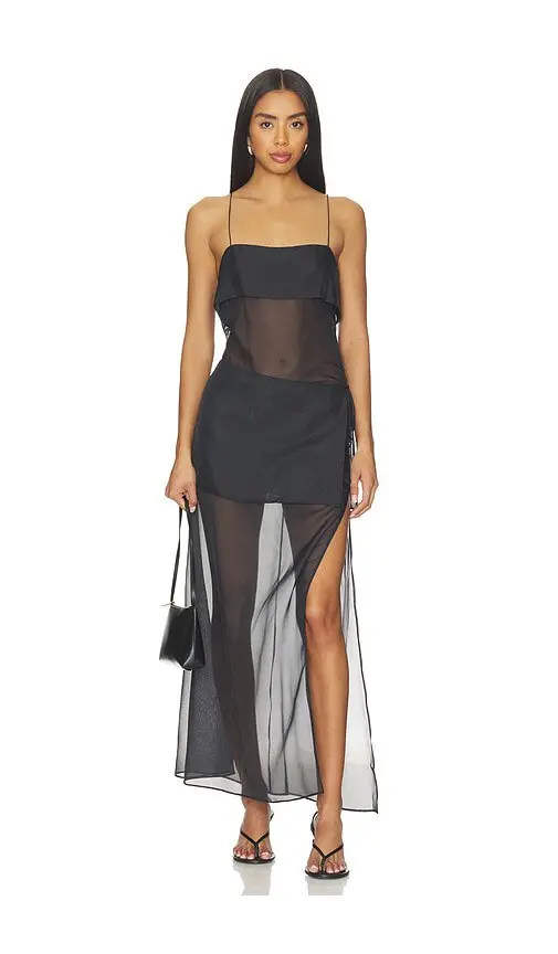 EAVES Athina Maxi Dress - Black