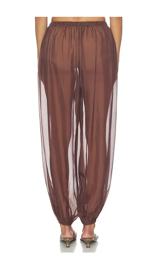 EAVES Kai Balloon Pant - Brown