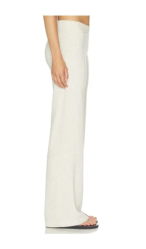 Eterne Low Rise Lounge Pant - Light Grey