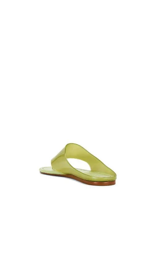 Farm Rio Jelly Thong Flat Sandal - Green