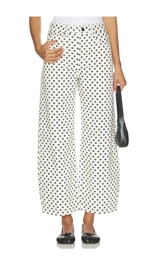 FRAME The Bow Crop Jeans - White