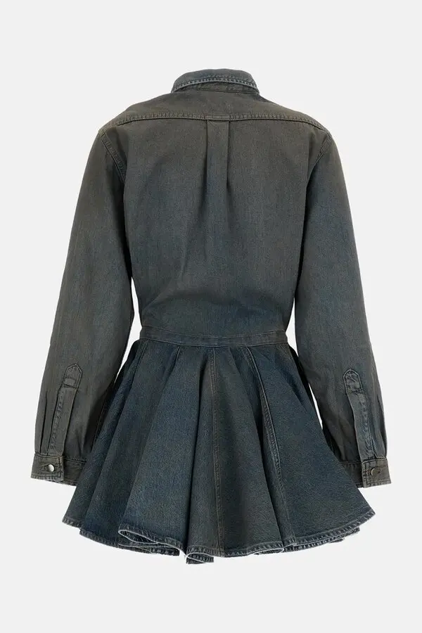 HAIKURE Shila Ziggy Mini Dress - Blu
