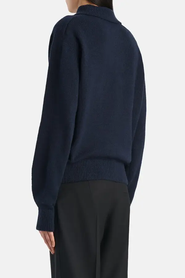 Khaite Jackson Cardigan - Blue