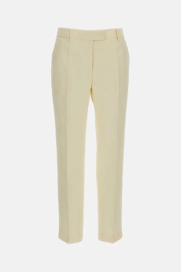 Alberto Biani Linen-blend Trousers