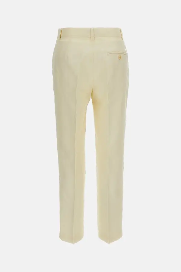 Alberto Biani Linen-blend Trousers
