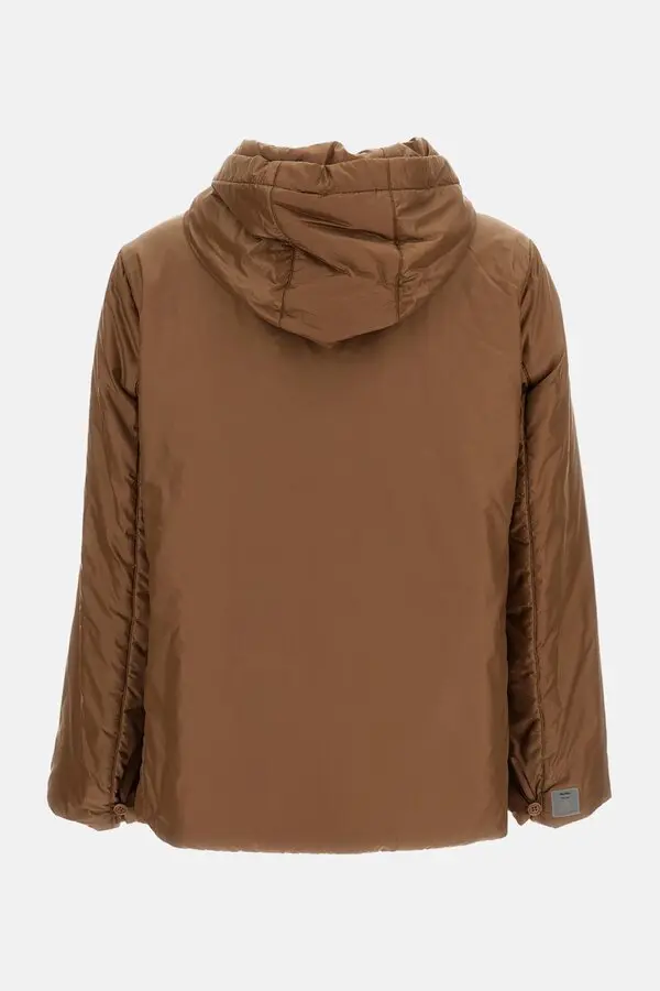 Max Mara Hooded Jacket - Marrone