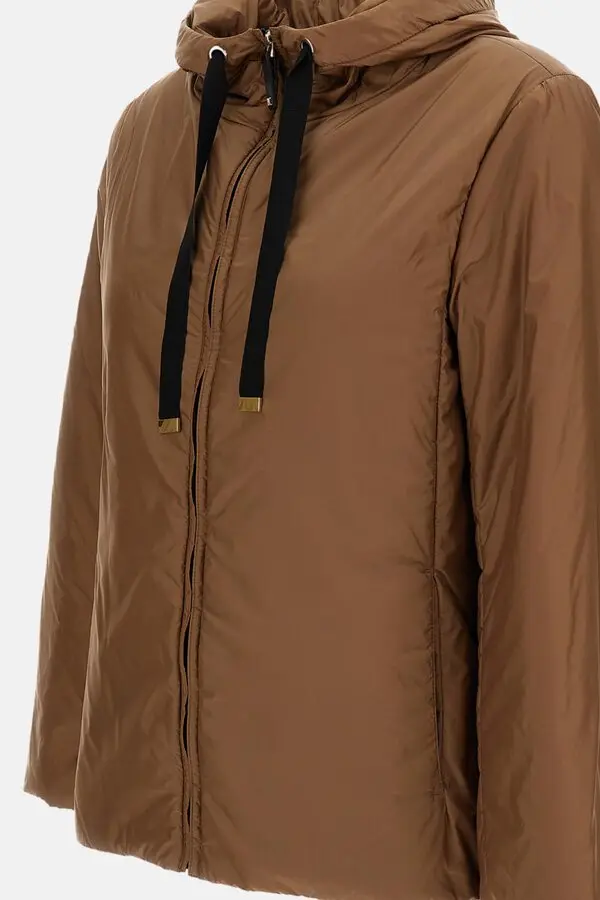 Max Mara Hooded Jacket - Marrone