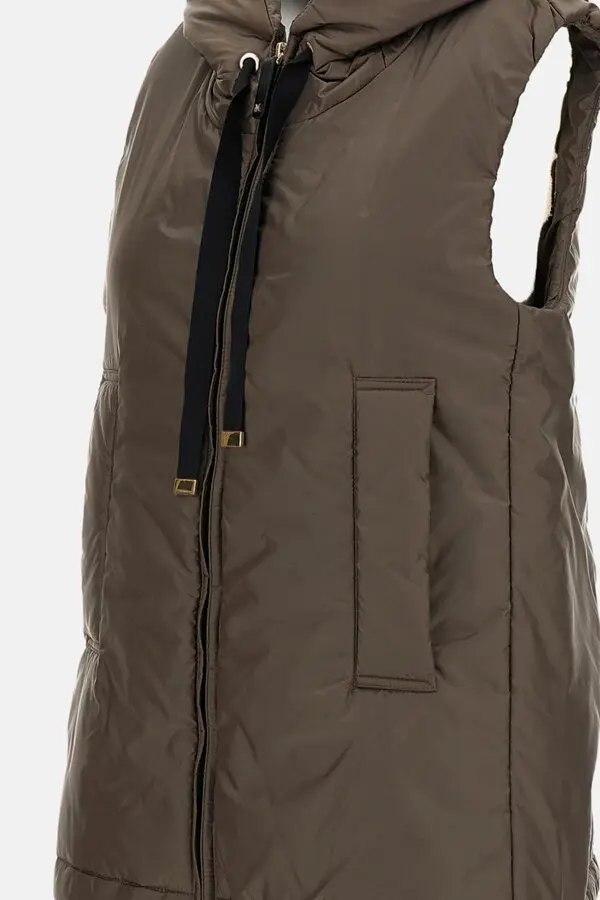 Max Mara Padded Hooded Vest