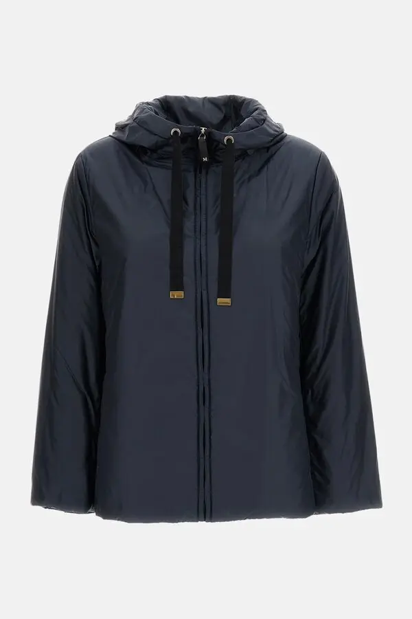 Max Mara Hooded Jacket - Blu
