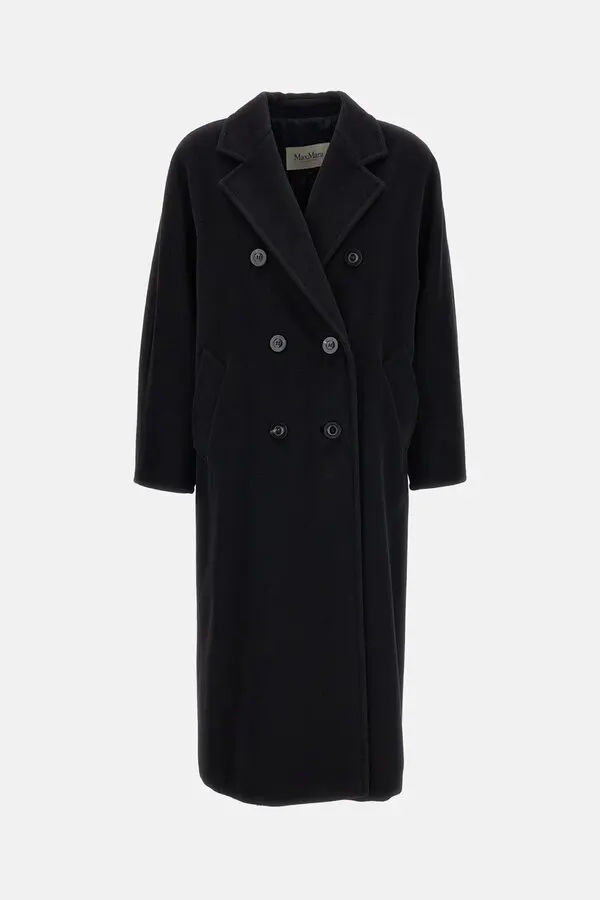 Max Mara 101801 Icon Overcoat - Nero