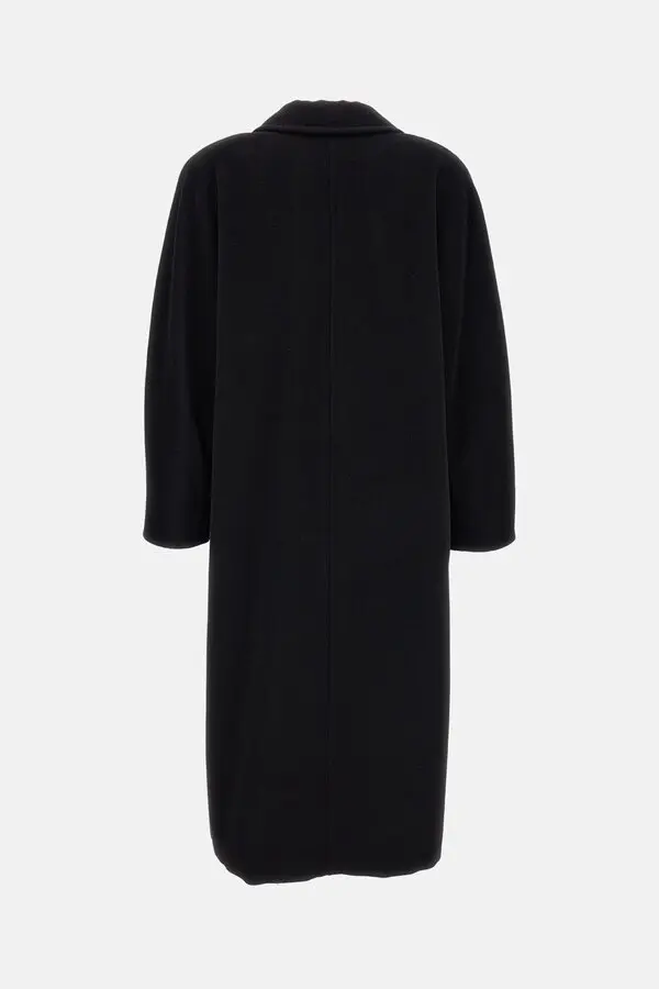 Max Mara 101801 Icon Overcoat - Nero