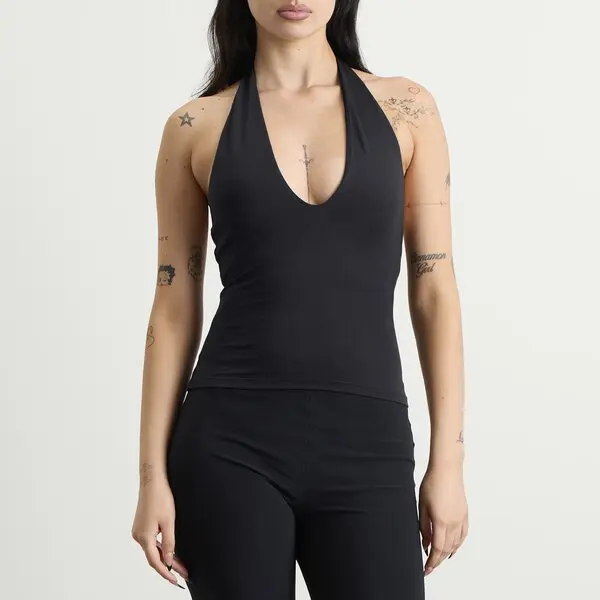 SKIMS Smooth Layers Halter Top