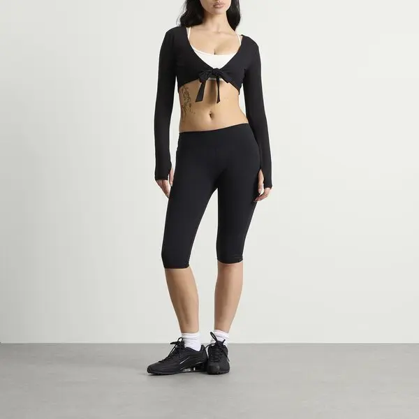 TALA Tie Reversible Long Sleeve Top