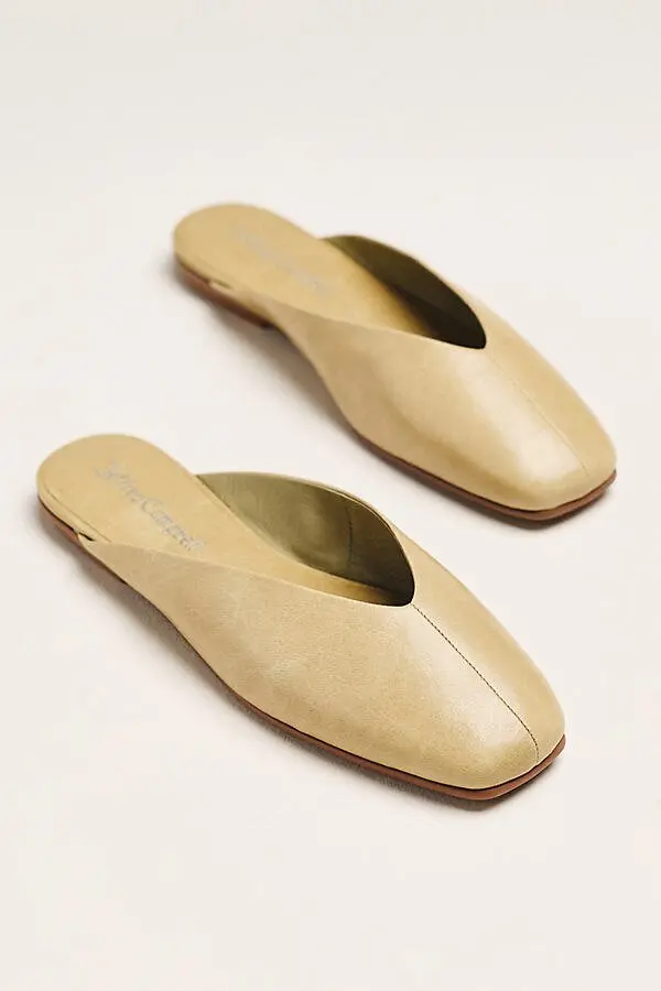 Jeffrey Campbell Advocate Mules - Sage